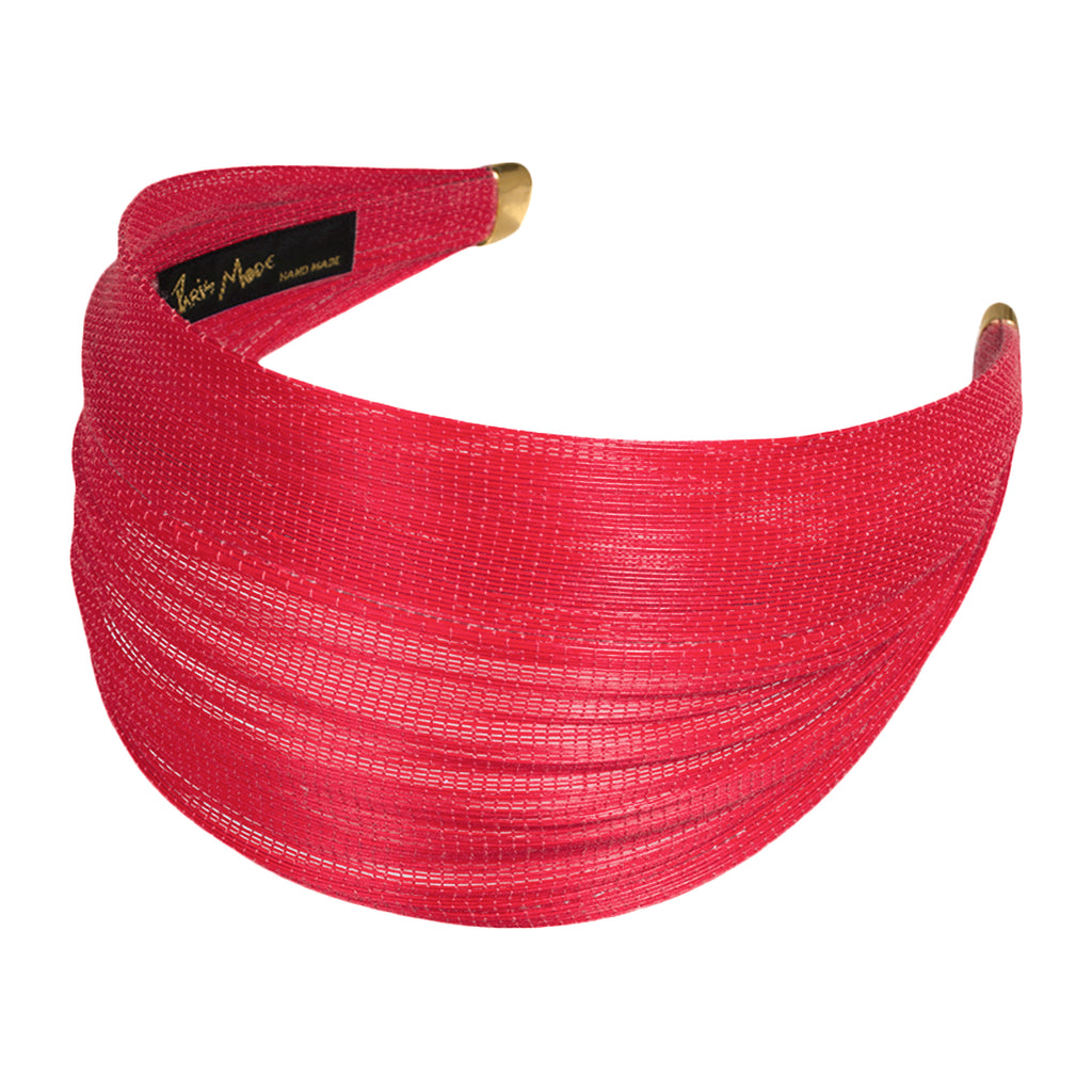 St. Tropez Red Alice Band – Paris Mode