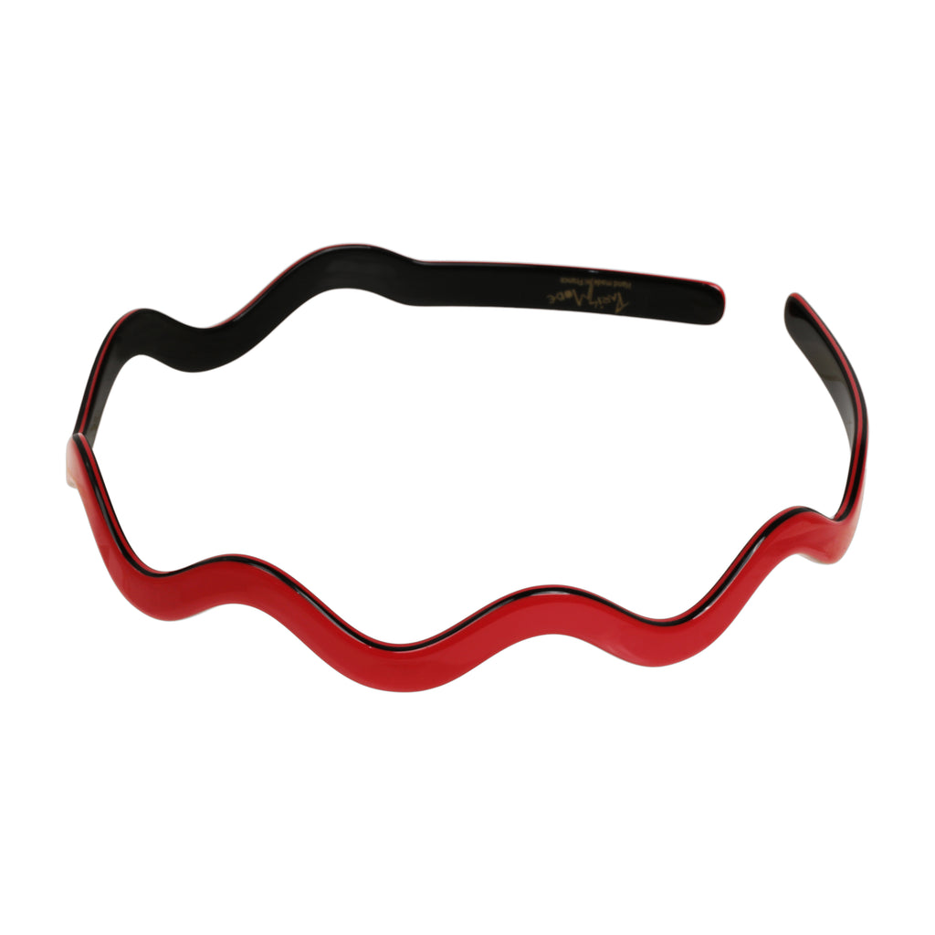 Zig Zag Red Alice Band – Paris Mode