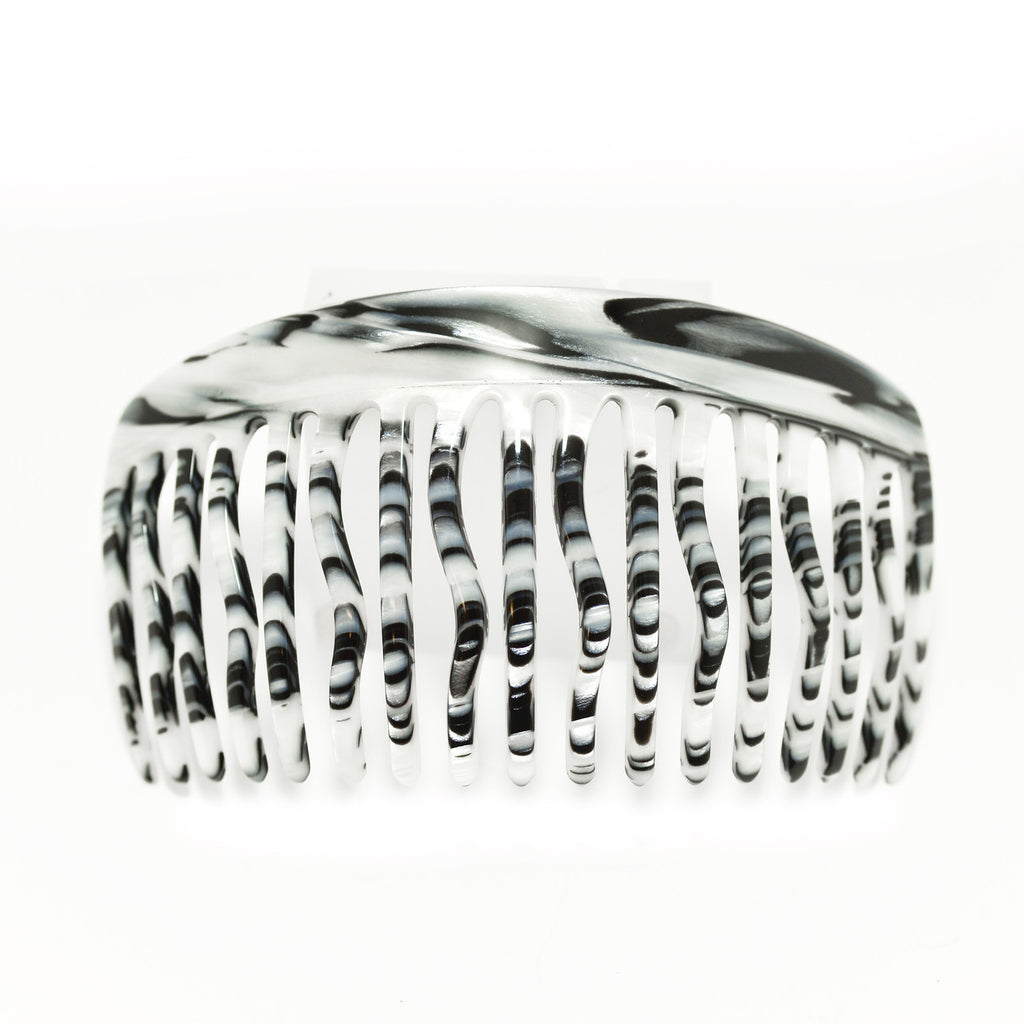 Debi Large Tigre Blanc Side Comb – Paris Mode
