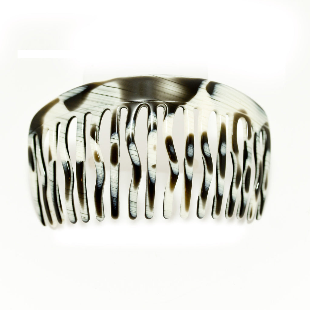 Paris Mode Debi Large Corne Noire Side Comb