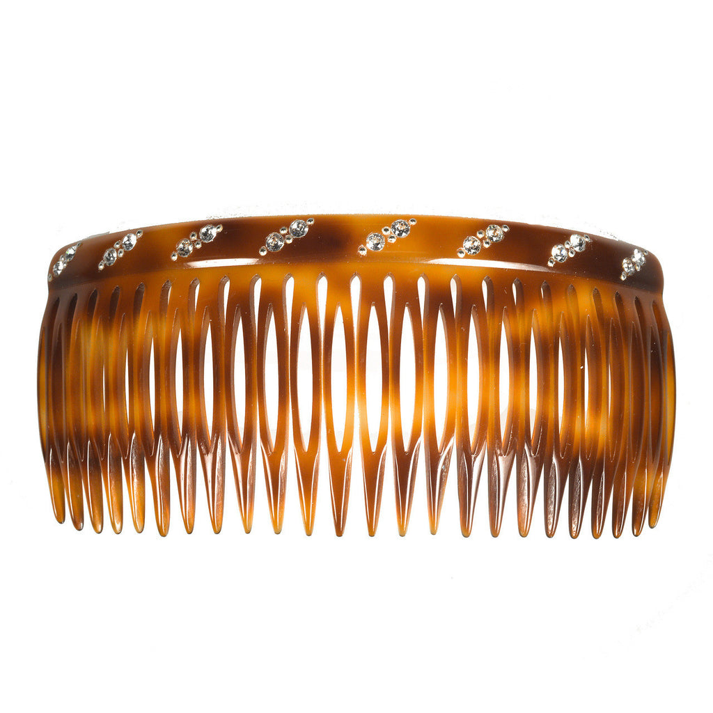 Crystal Classic Extra Large Tortoiseshell Side Comb – Paris Mode